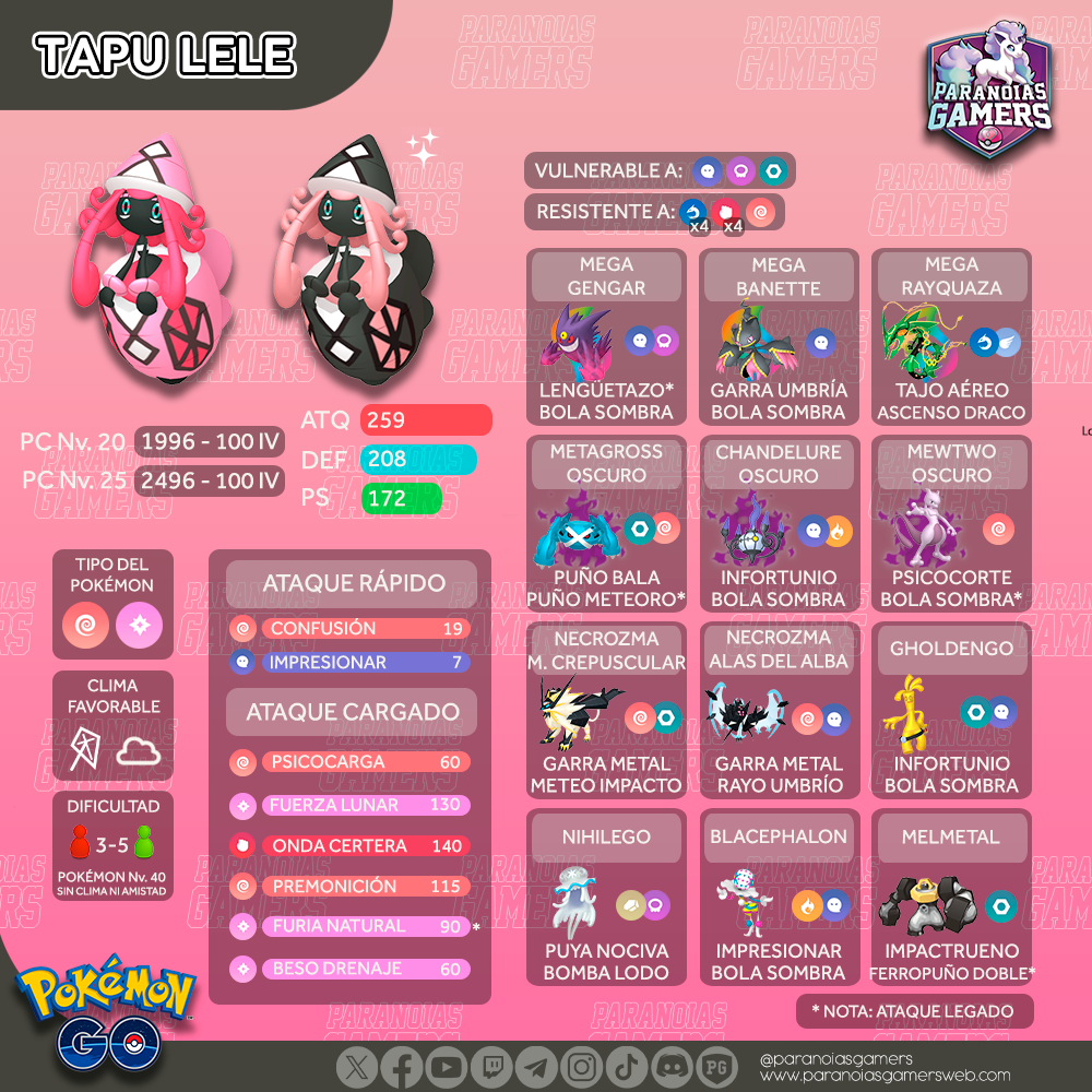 #786 - Tapu Lele - Paranoias Gamers