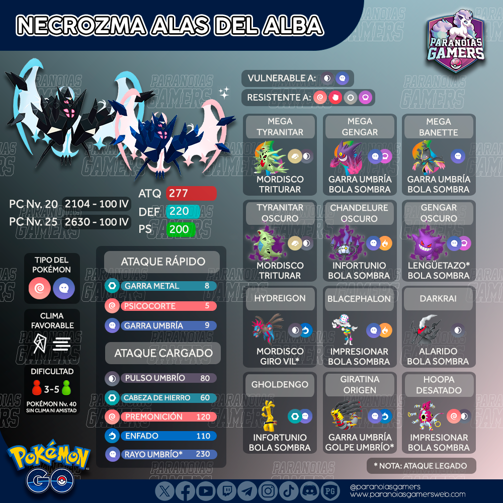 #800 - Necrozma Alas del Alba - Paranoias Gamers
